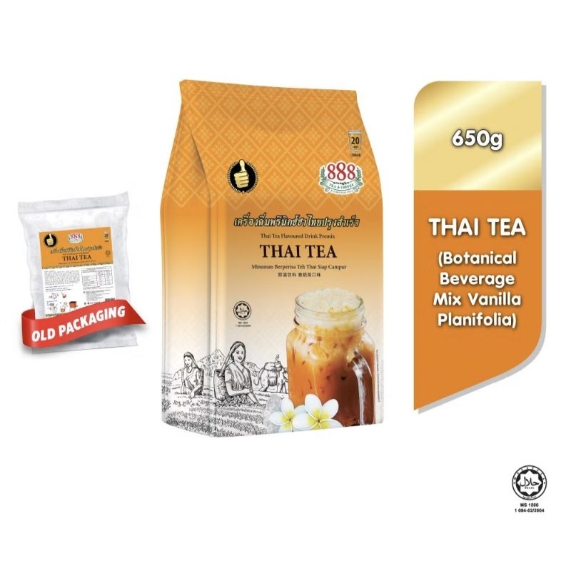888 Instant THAI Tea Original 3 in 1 -650g (Halal) | Shopee Malaysia