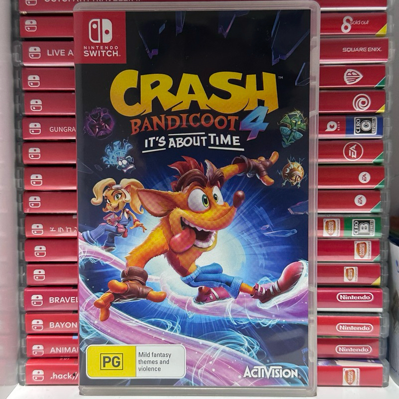 Nintendo Switch Crash Bandicoot 4 It’s About Time Used Physical Games | Shopee Malaysia