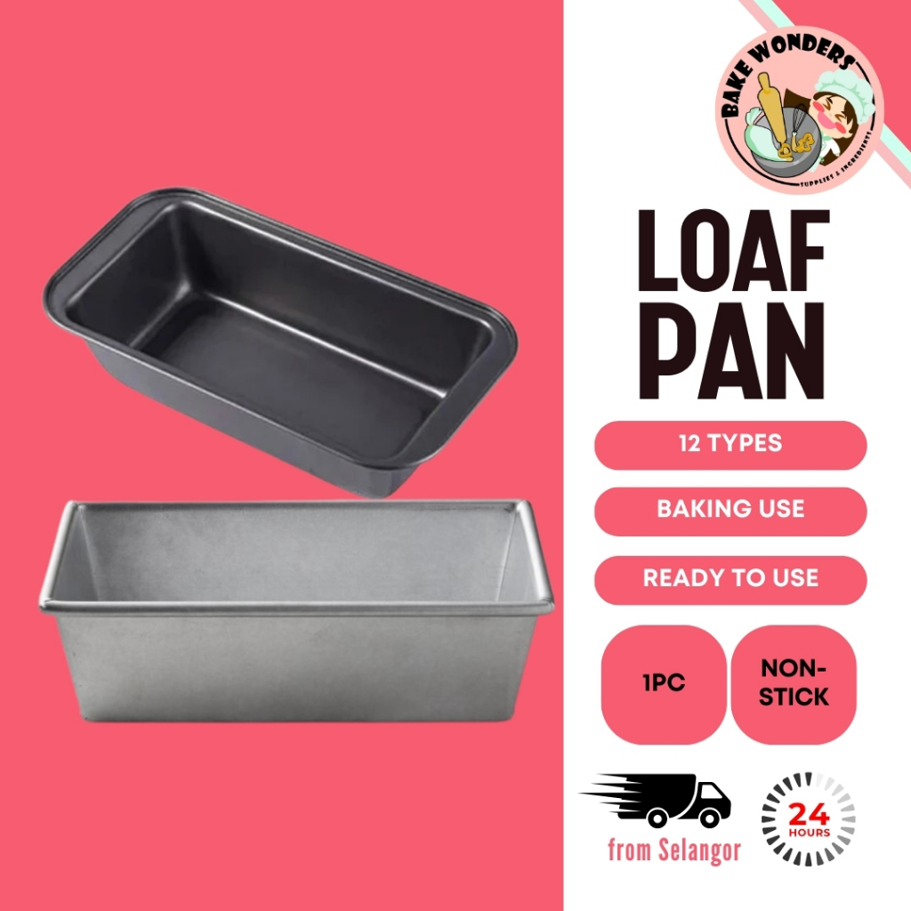 Non-Stick Loaf Pan/Cake Land Loaf Pan/Home Perfect Loaf Pan/ Sandwich ...