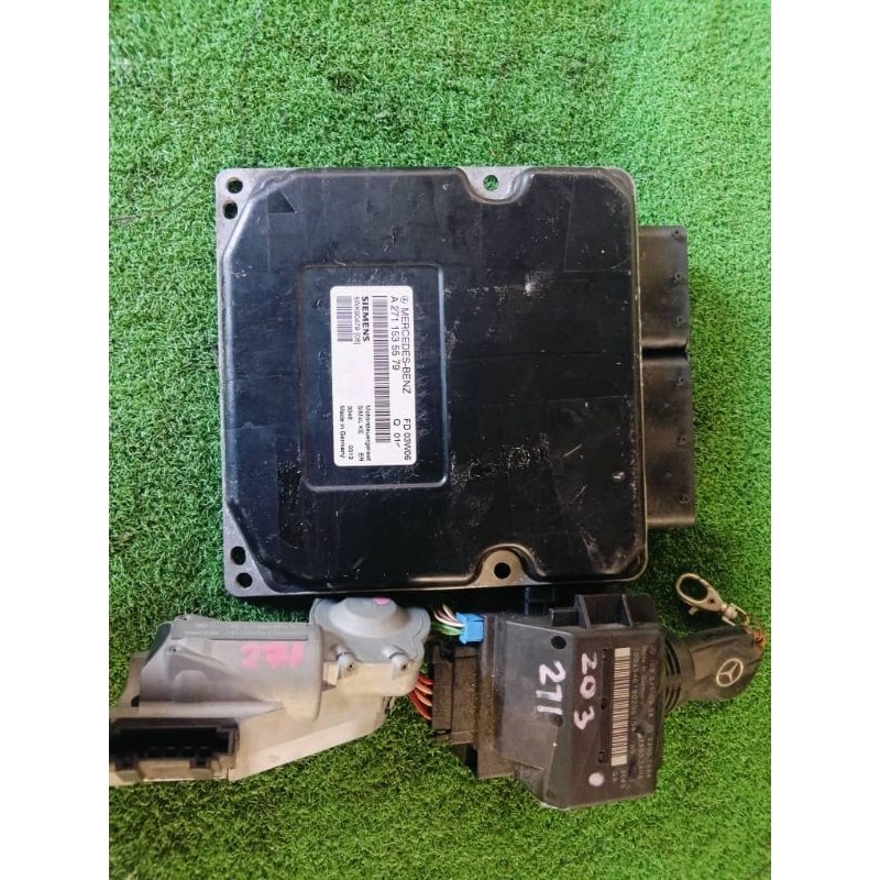 MERCEDES BENZ W203 1.8 M271 ENGINE CONTROL UNIT SET (ECU) | Shopee Malaysia