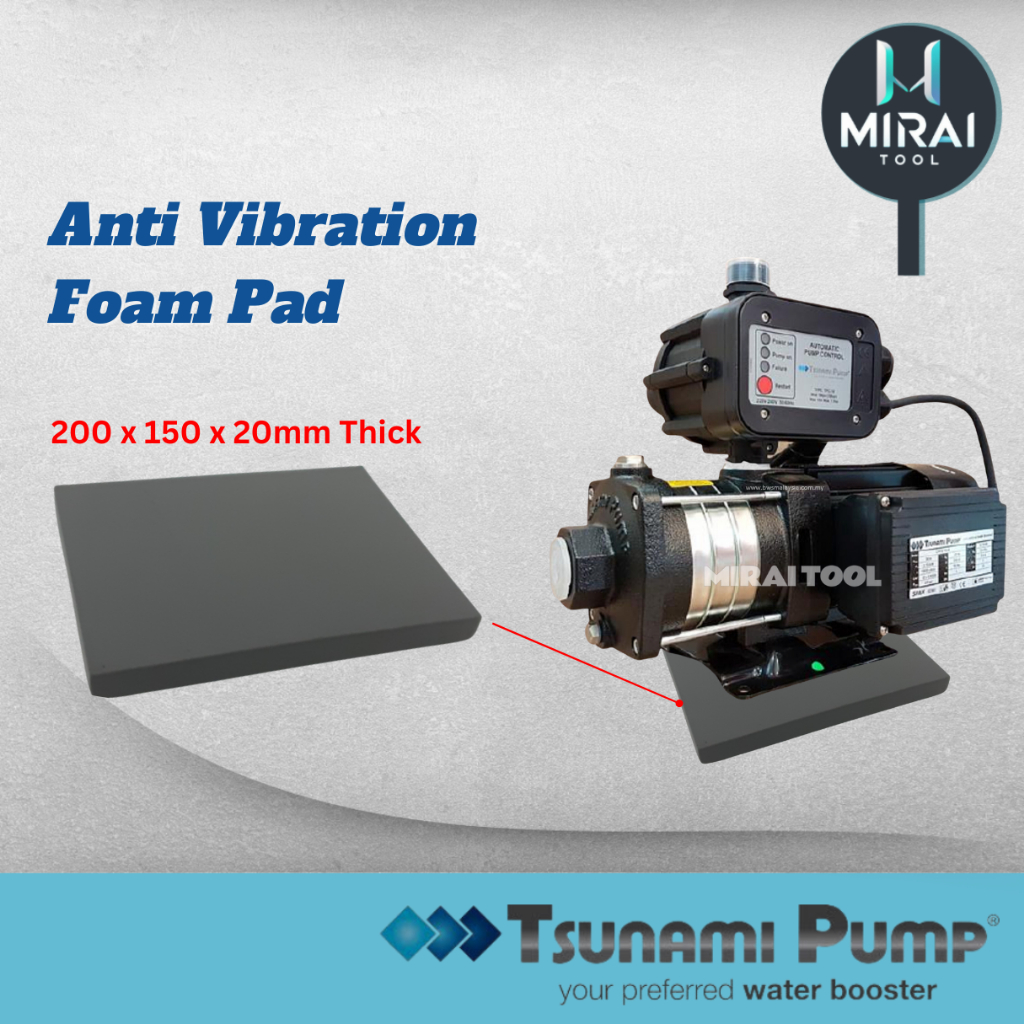TSUNAMI PUMP Anti Vibration Foam Pad For Water Pump | Shopee Malaysia