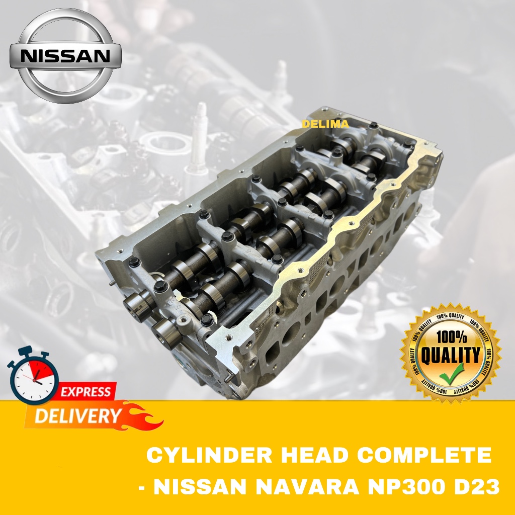Nissan NAVARA d23 NP300 2.5L Cylinder Head COMPLETE | Shopee Malaysia