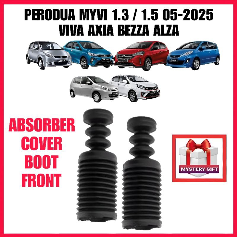 BF PERODUA MYVI 1.3 / 1.5 05-2025 ALZA BEZZA VIVA AXIA ABSORBER BOOT ...