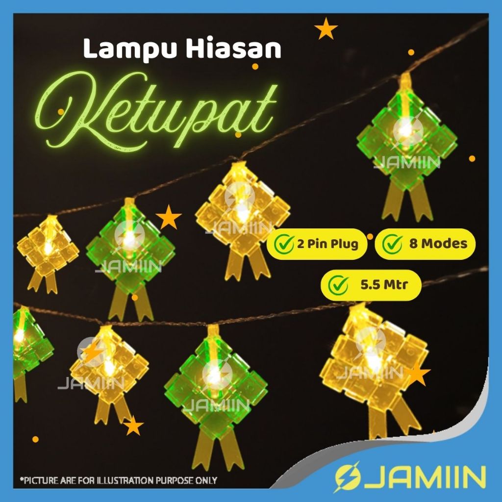[RAYA 2025] Lampu Deco Raya 2025 Light Lampu Raya Fairy Light Lampu ...