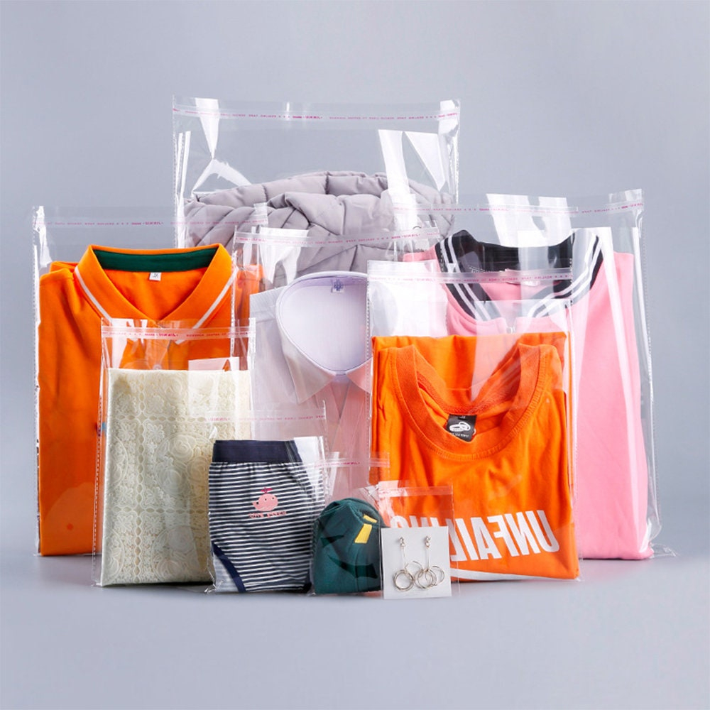 🇲🇾 🏆 100pcs Murah Transparent OPP Packaging Packing Clear Plastic Bag ...
