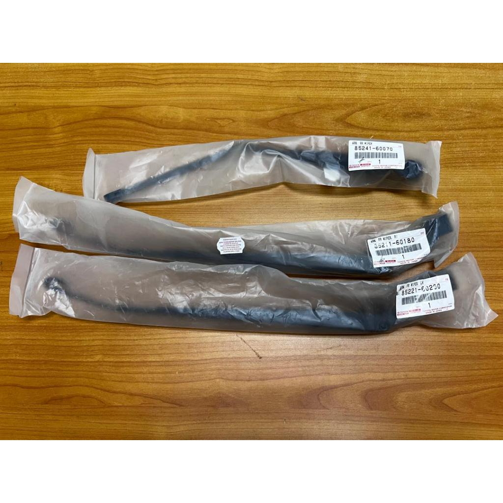 Original Toyota Land Cruiser 100 series Wiper Arm LH/RH/RR 85211-60180 ...