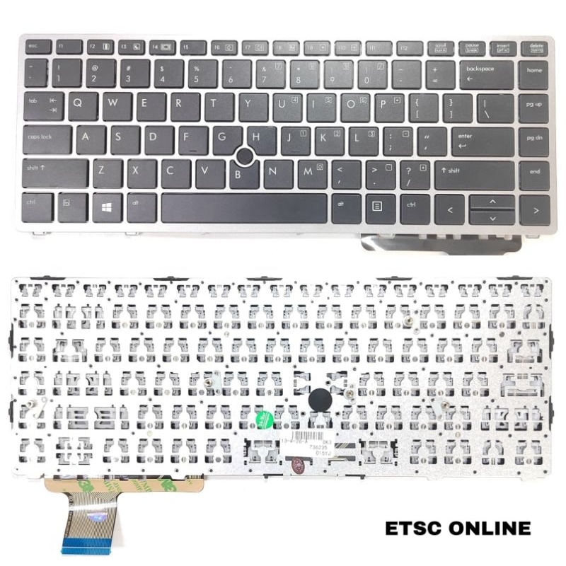 New Keyboard Hp Elitebook Folio 9470M 9470 9480M 9480 US Keyboard ...