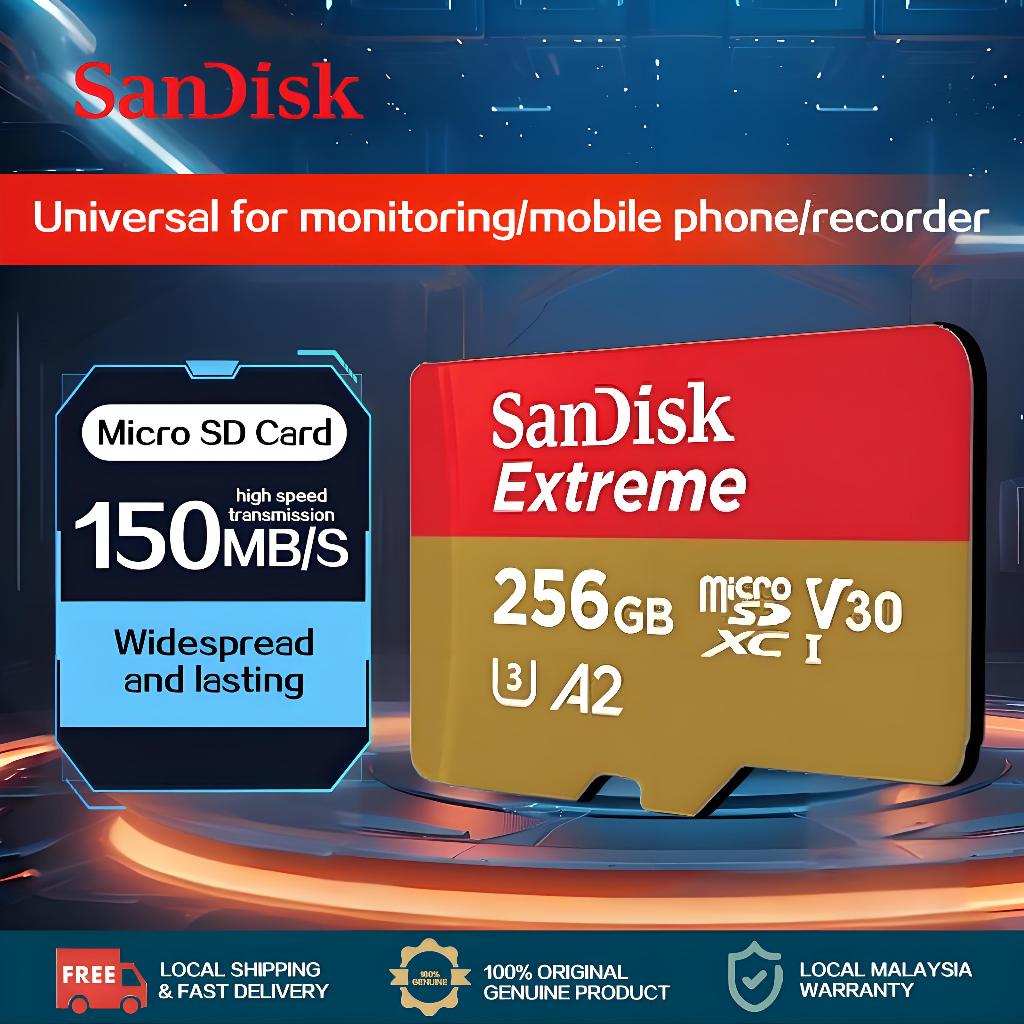 Sandisk Extreme Micro SD Card Class10 TF Memory Card High Speed 100MB ...
