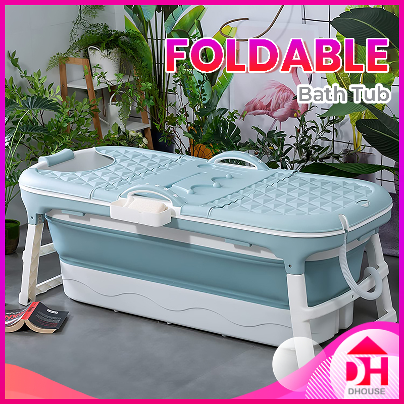 Collapsible Restroom Soaking Heat Bath Tub Transportable Household ...