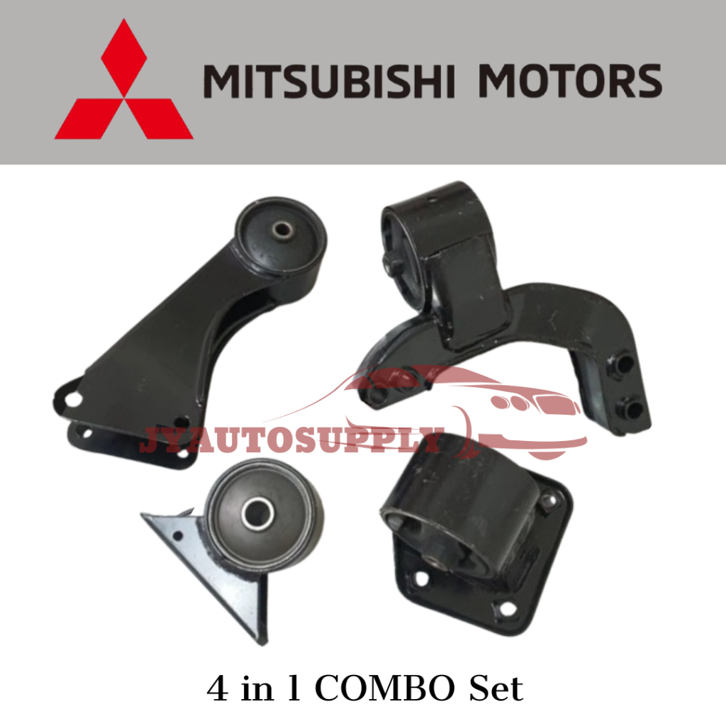 [4 IN 1 COMBO SET] Mitsubishi OEM Engine Mounting - Proton Saga 12V ...