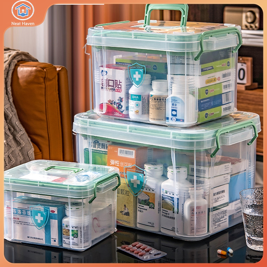 IKEA First Aid Kit High-capacity Storage Box Medical Kit Box Household ...