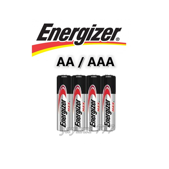 Energizer MAX Alkaline AA Batteries = 4 Pcs Per Pack | Shopee Malaysia