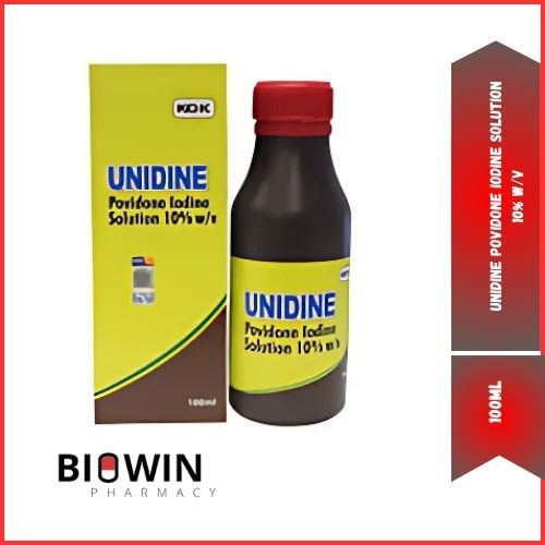 Unidine Povidone Iodine Solution 10% w/v 100ml | Shopee Malaysia