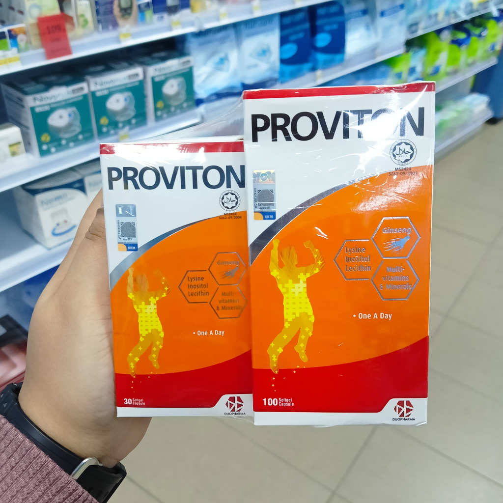 PROVITON SOFTGEL CAPSULE MULTIVITAMINS (100 TABLETS/ 100+30 TABLETS ...