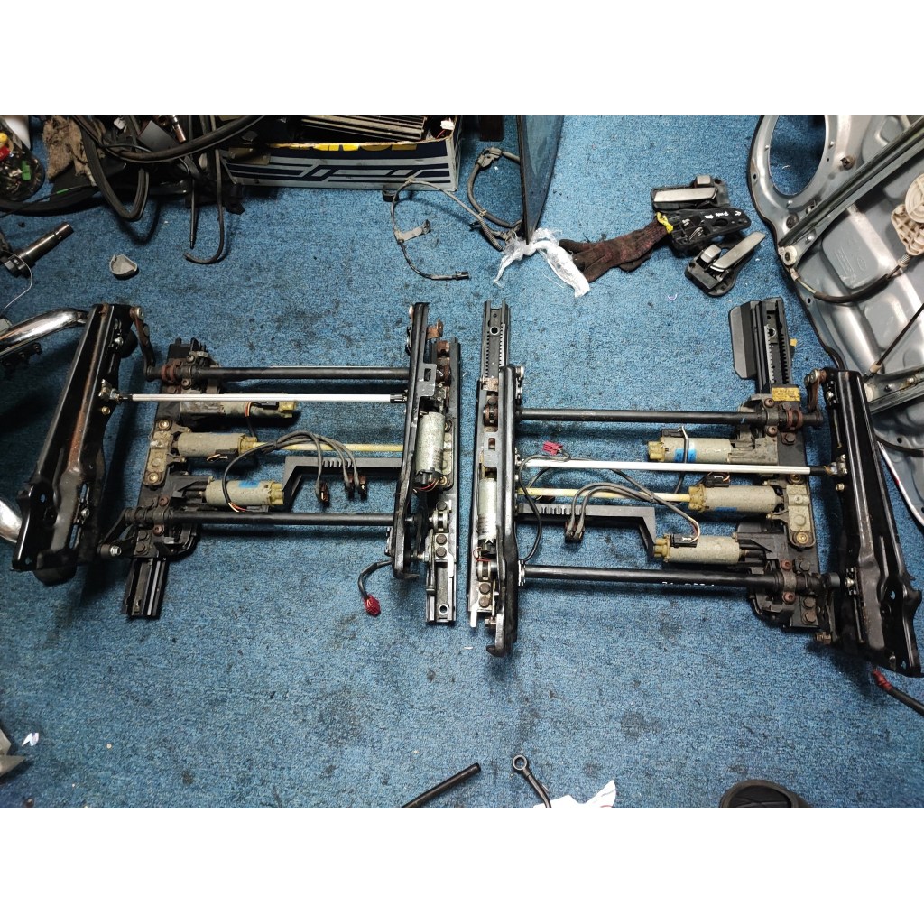 Mercedes Benz W220 Front Seat Motor Adjustment complete 4 Motor with ...