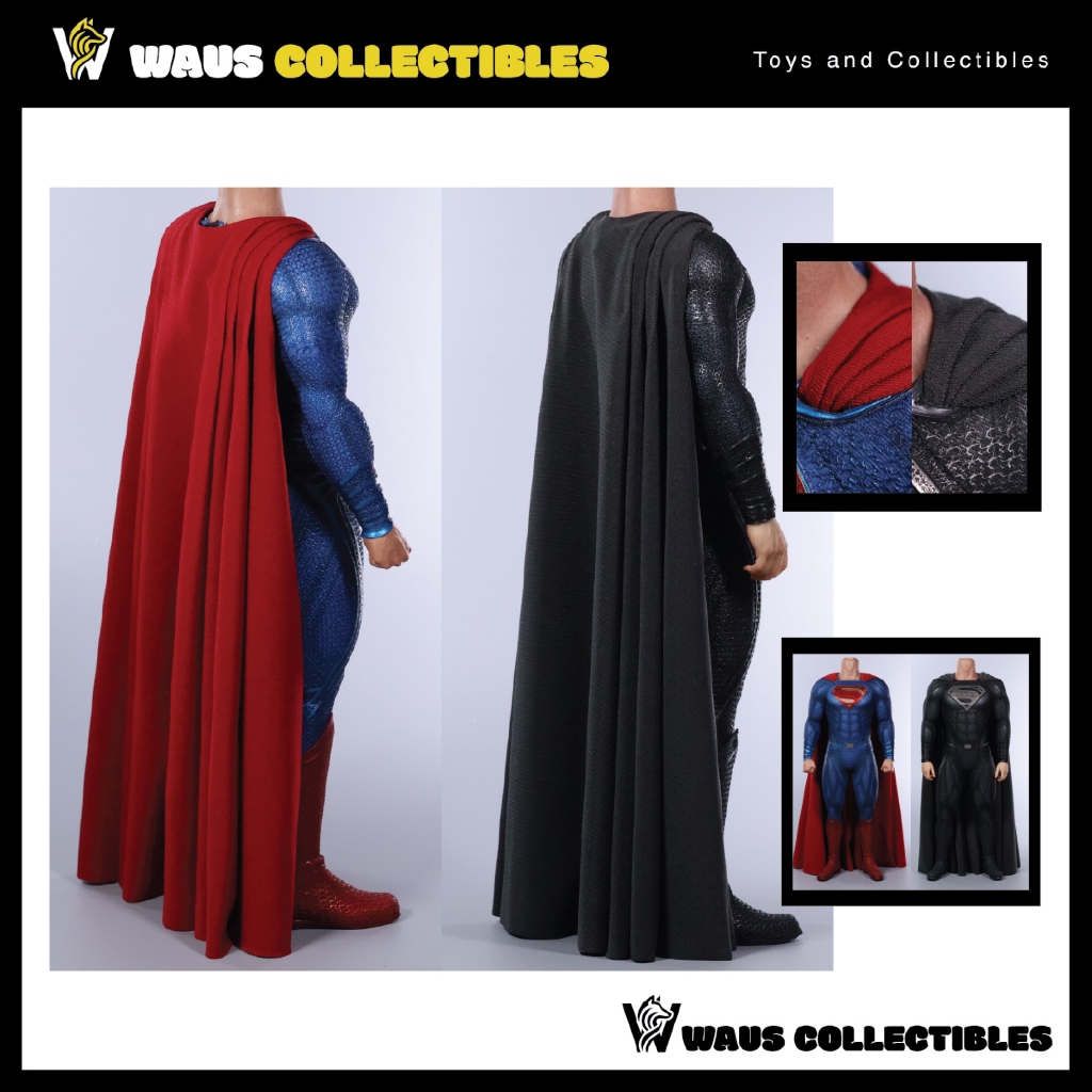 [Ready Stock] Hot Toys / Inart Superman 1/6 Custom Cape / 1/6 Drape ...