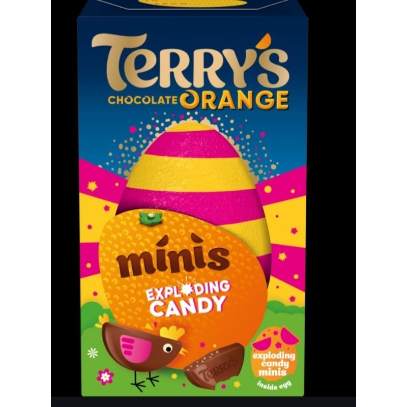 Terry's Orange Chocolate Minis Exploding Candy | Shopee Malaysia