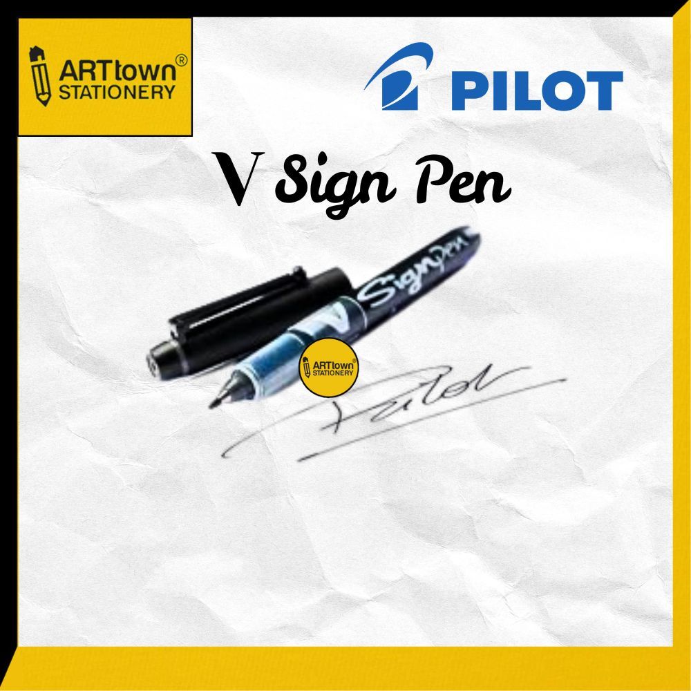 Pilot Vsign Pen 2.0mm / V Sign Signature Pen / Ink Pen / Signage Pen ...