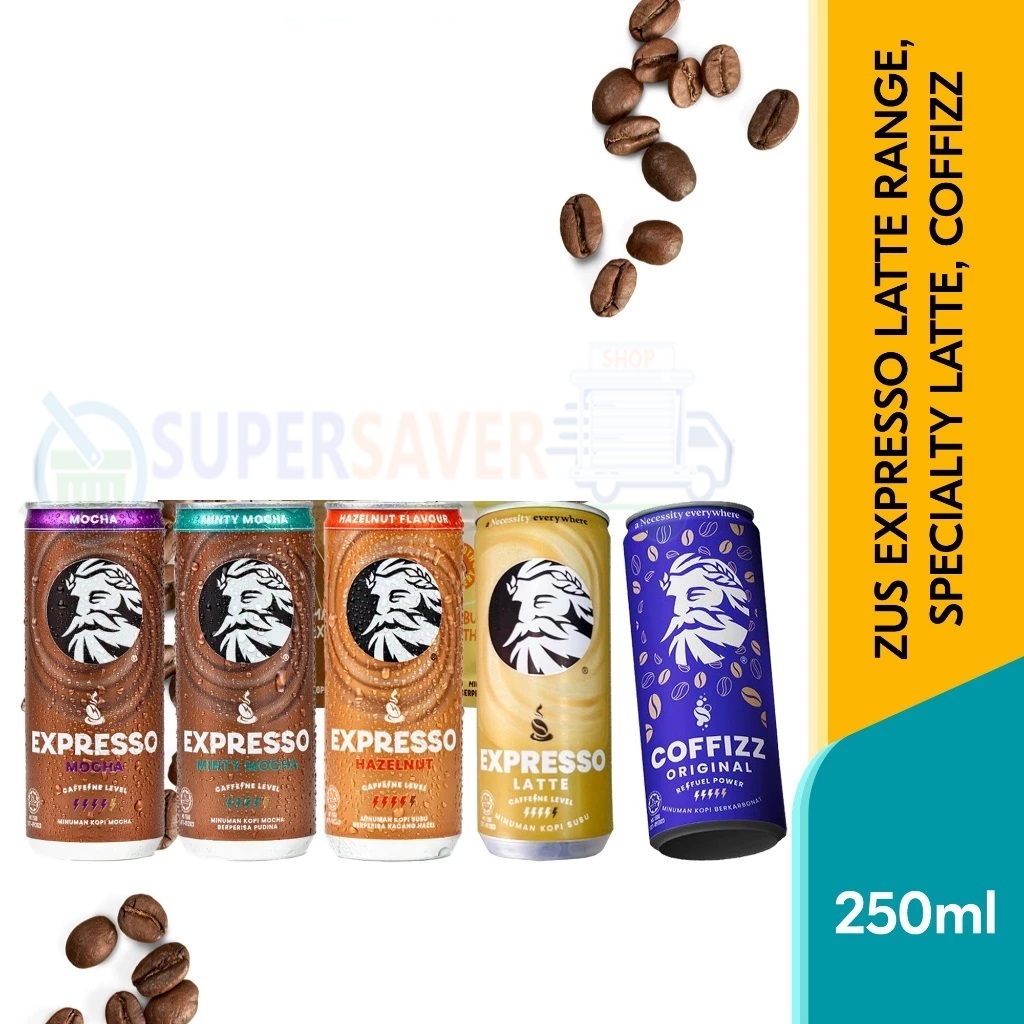 ZUS COFFIZZ Original COFFIZZ Original EXPRESSO Latte EXPRESSO Hazelnut ...