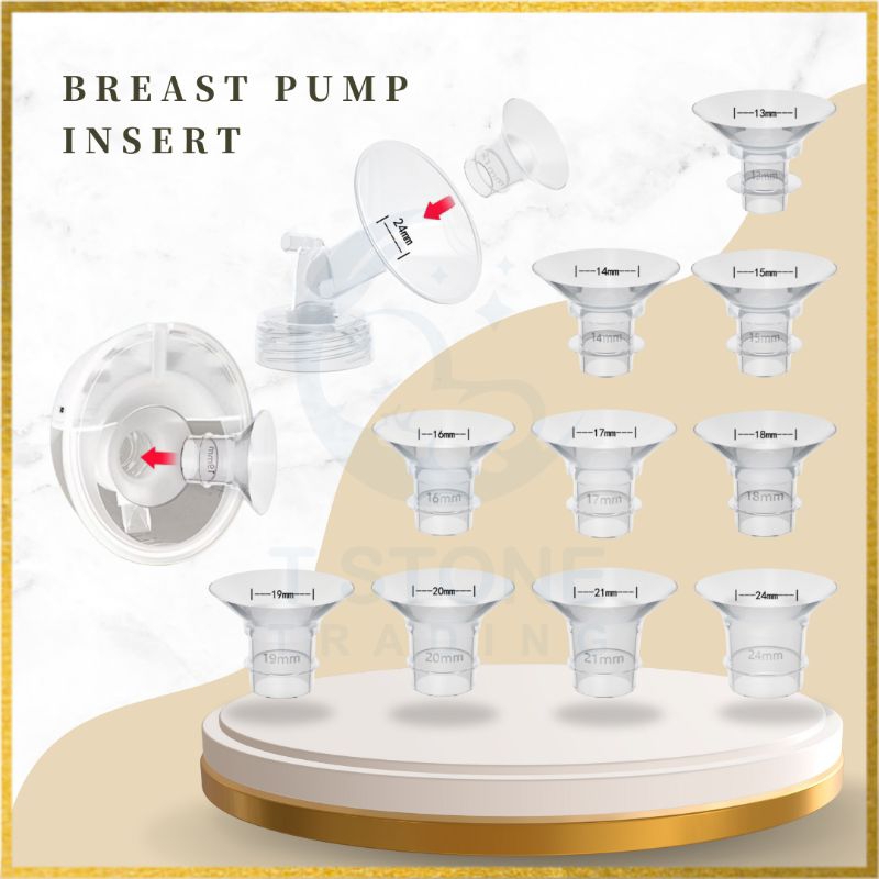 Breast Pump Insert Flange Insert 13/14/15/16/17/18/19/20/21/22/24mm ...