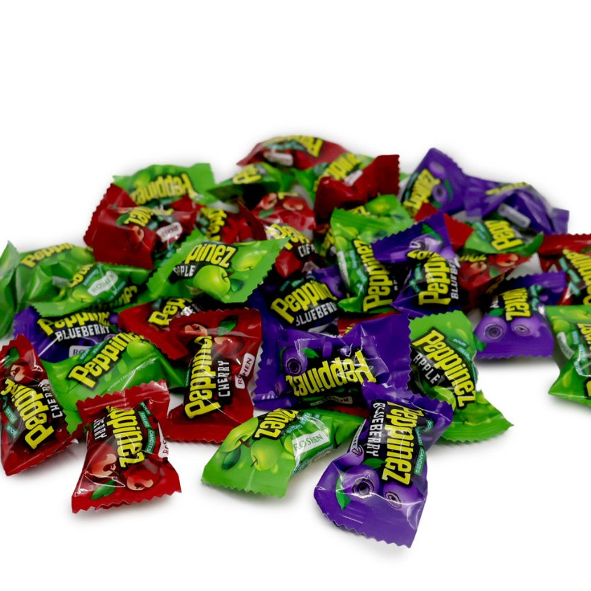 ROSHEN PEPPINEZ - SOUR FRUIT FILLED CANDIES { 300G , 500G , 900G }HALAL ...