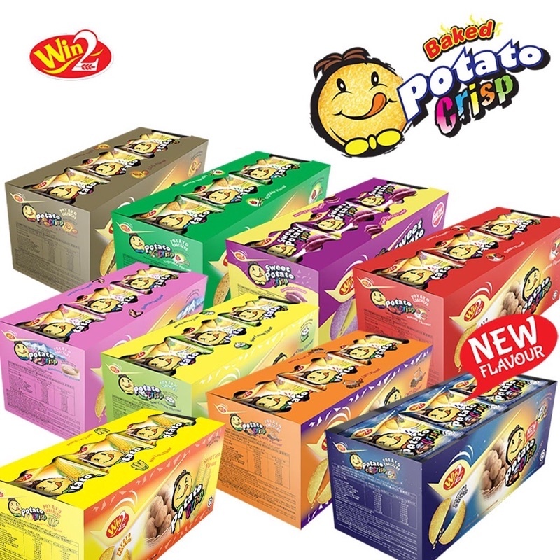 Win Win Potato Crisp (600g/20g x 30 Sachets) | Shopee Malaysia