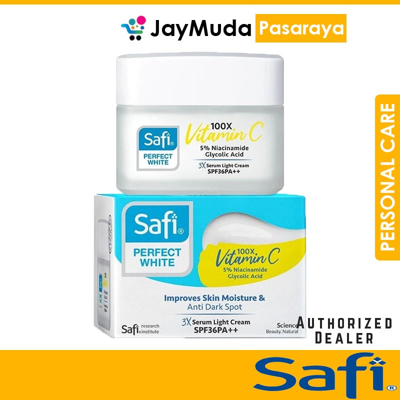 Safi Perfect White Serum Light Cream SPF36PA++ 45g Anti Dark Spot Skin ...