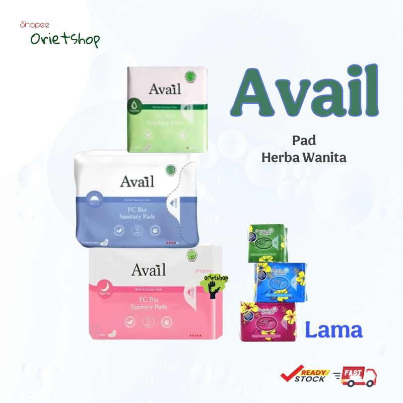 AVAIL PAD HERBA FC ( HIJAU / BIRU / MERAH ) | Shopee Malaysia