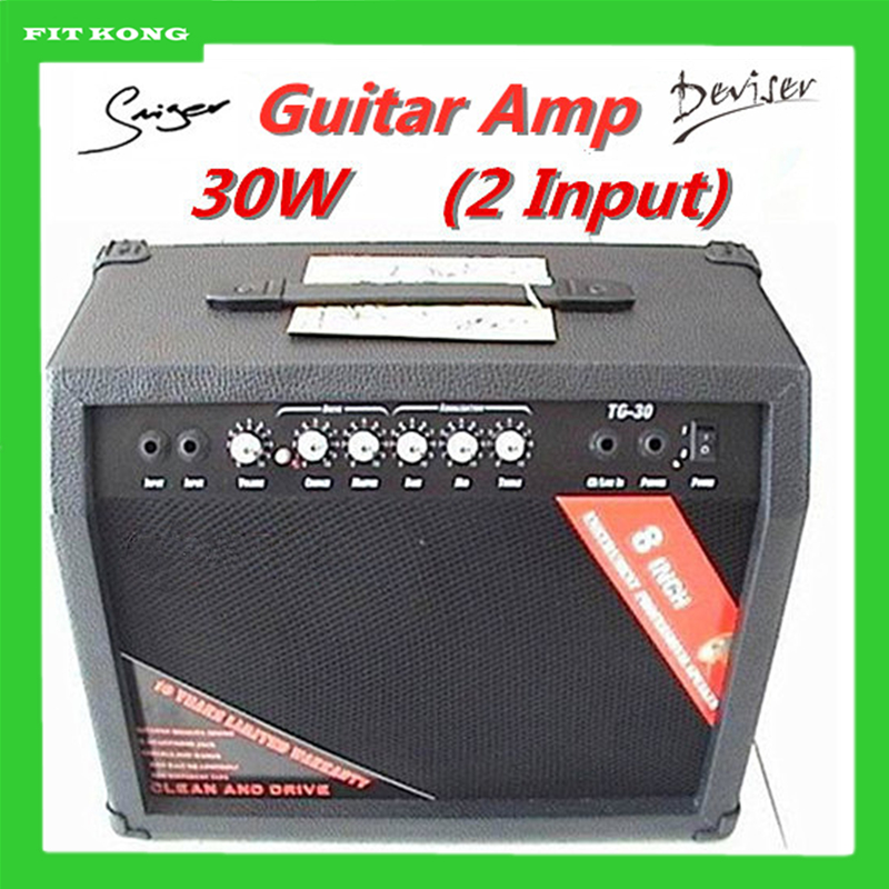 Smiger Deviser 30W Professional Electric Guitar Amplifier 8" Speaker 2 ...