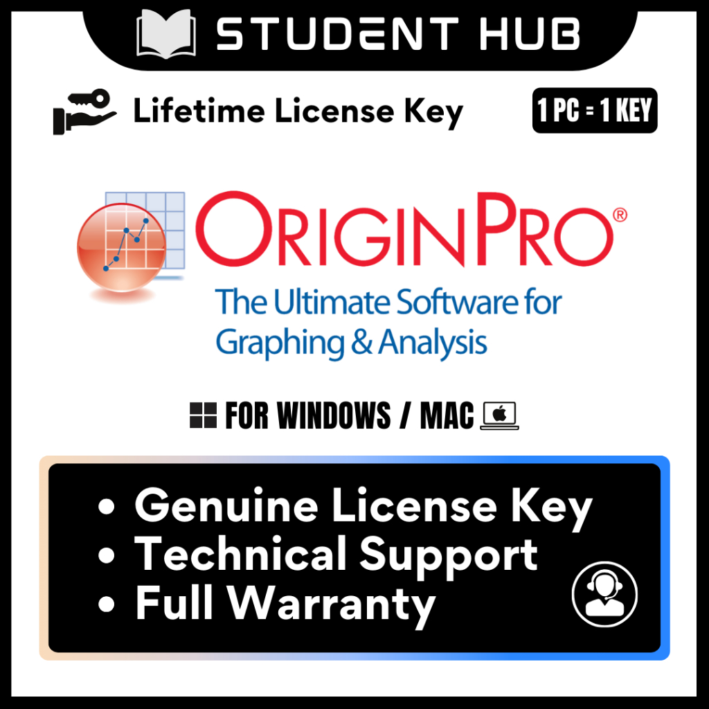 [Lifetime] OriginLab OriginPro 2024 Can Download Plugin Lifetime For Windows 1PC=1KEY | Shopee ...
