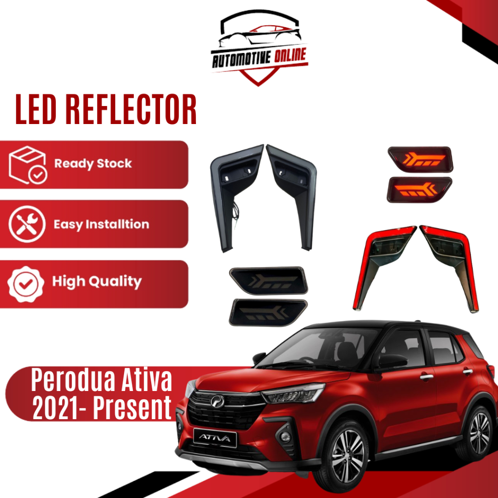 Perodua Ativa 2021- Present Rear Light Bar Dynamic Rear Bumper ...
