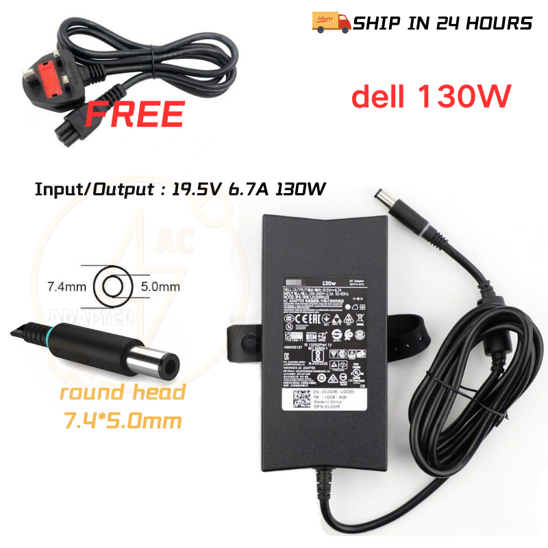 dell 130W Adapter Charger for DELL Inspiron G3 G5 d6000 E6400 X300 D400 ...