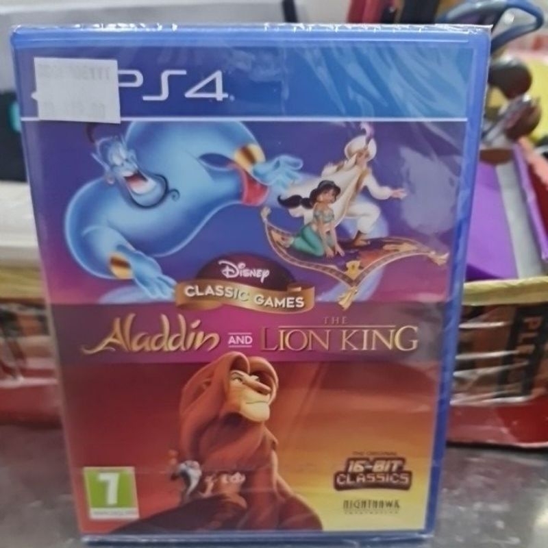 ps4 Disney classic games aladdin and the lion king English r2 new and ...