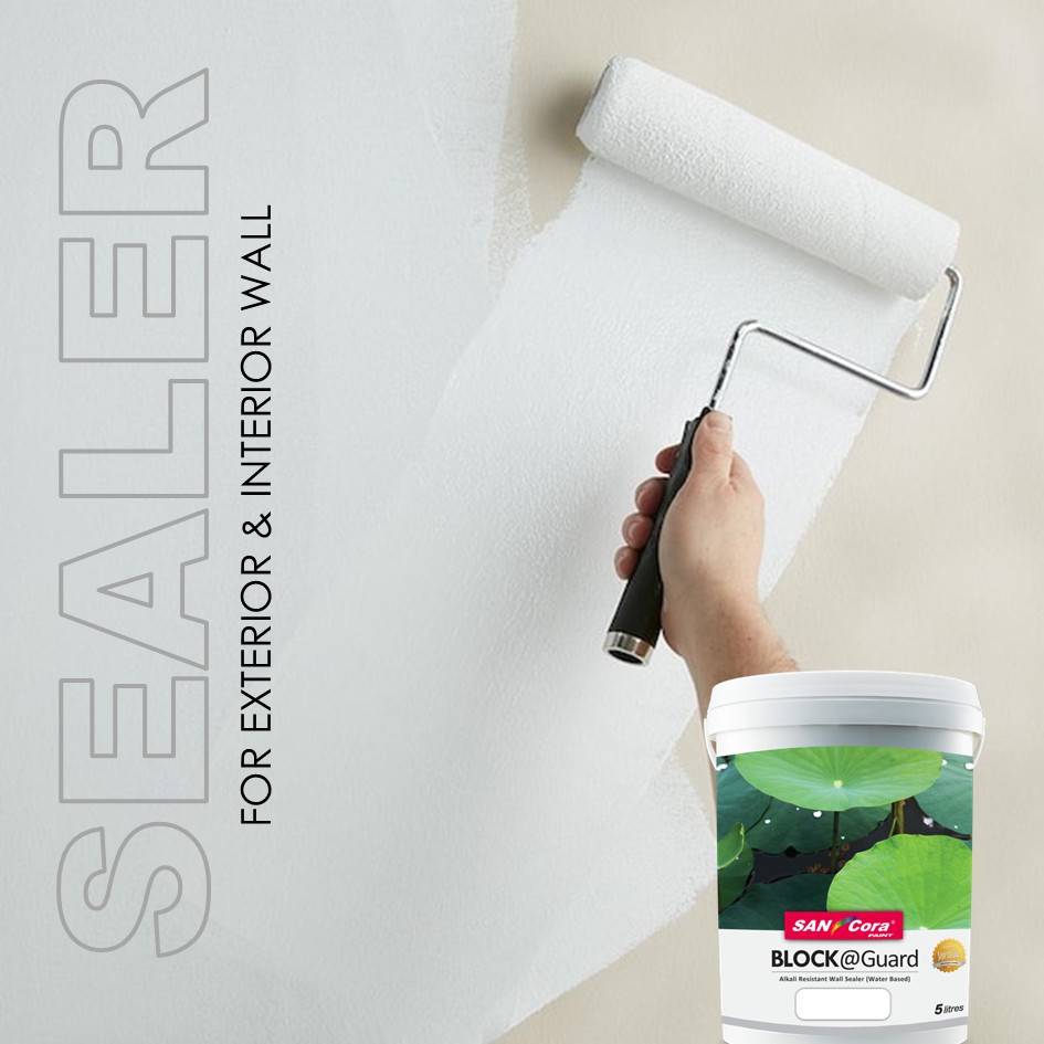 (5 Litres) SANCORA Block Guard / Alkaline Resistant Exterior Wall ...
