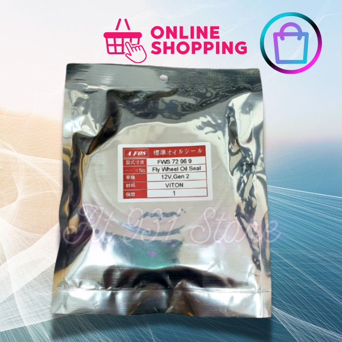 FLYWHEEL OIL SEAL PROTON SAGA MEGAVALVE/ LMST / ISWARA / SATRIA WIRA 1. ...