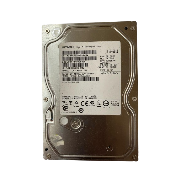 Hitachi 3.5" Sata PC Desktop Hard Disk 320GB | Shopee Malaysia