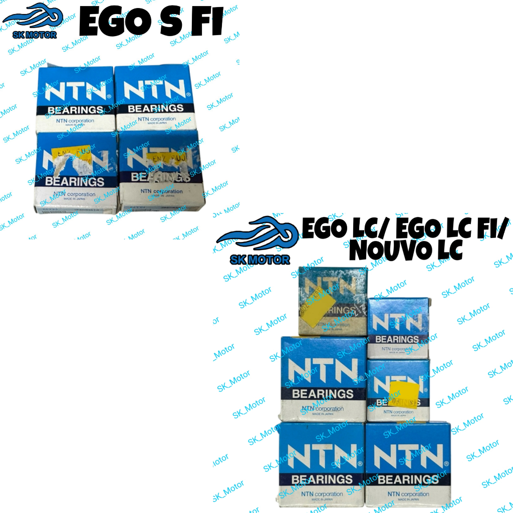 (4pcs) NTN Yamaha EGO S FI / EGO LC / EGO LC FI / NOUVO LC Transmission ...