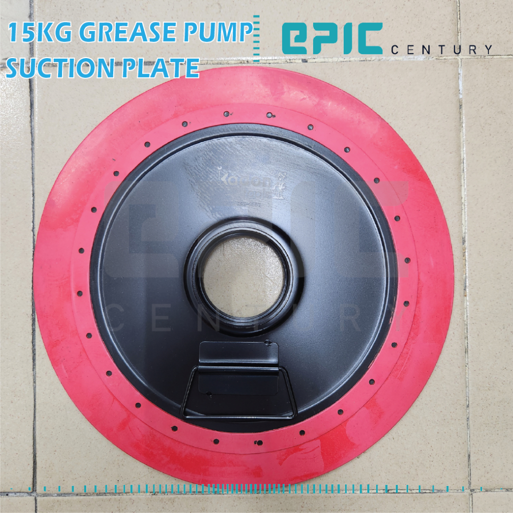 HEAVY DUTY GREASE PUMP SUCTION PLATE 15KG / QUICK RELEASE REFILL PLATE ...