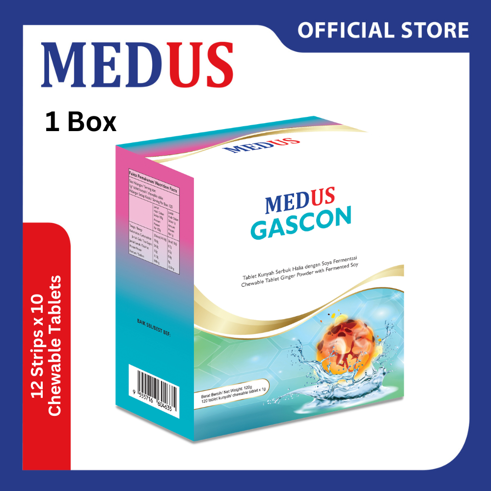 Medus Gascon (12 Strips x 10 Chewable Tablets) | Shopee Malaysia