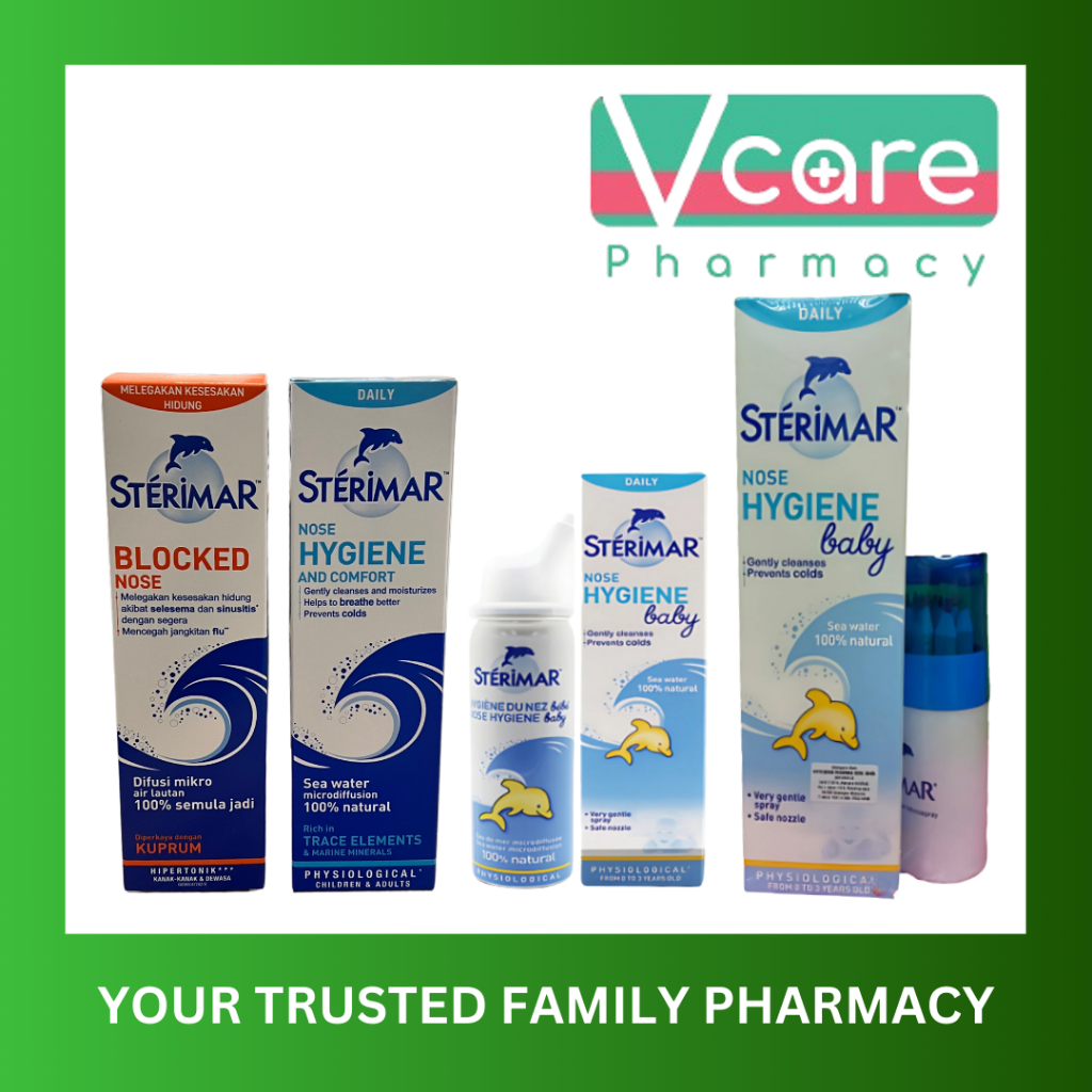 [SAVE MORE] Sterimar Baby Nasal Hygiene Spray ( 50ml / 100ml ...