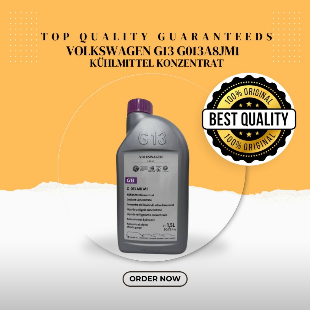 Volkswagen G13 Coolant Concentrate 1.5L - Genuine OEM Coolant for VW, Audi, Skoda, Seat | Shopee ...