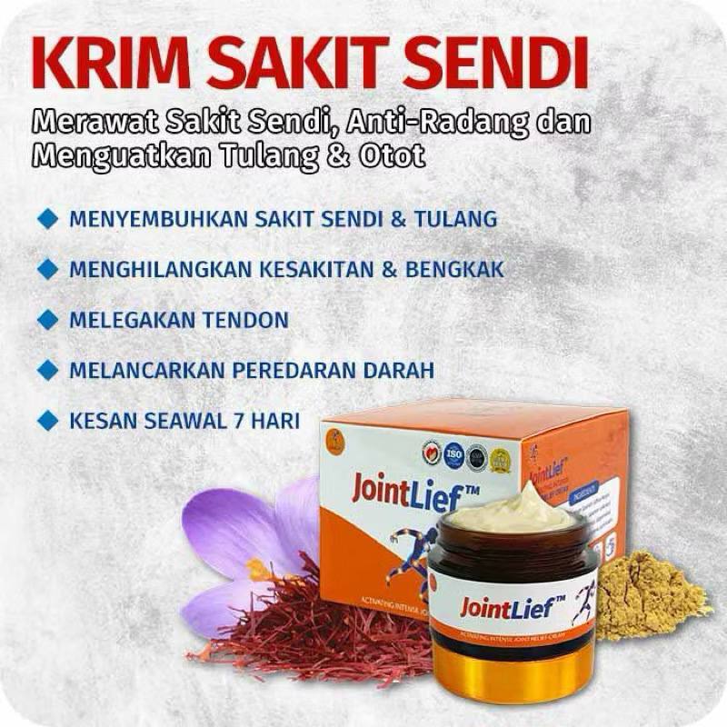 [READY STOCK] Jointlief Original HQ 100% Cream Krim Gel Sendi Anti ...