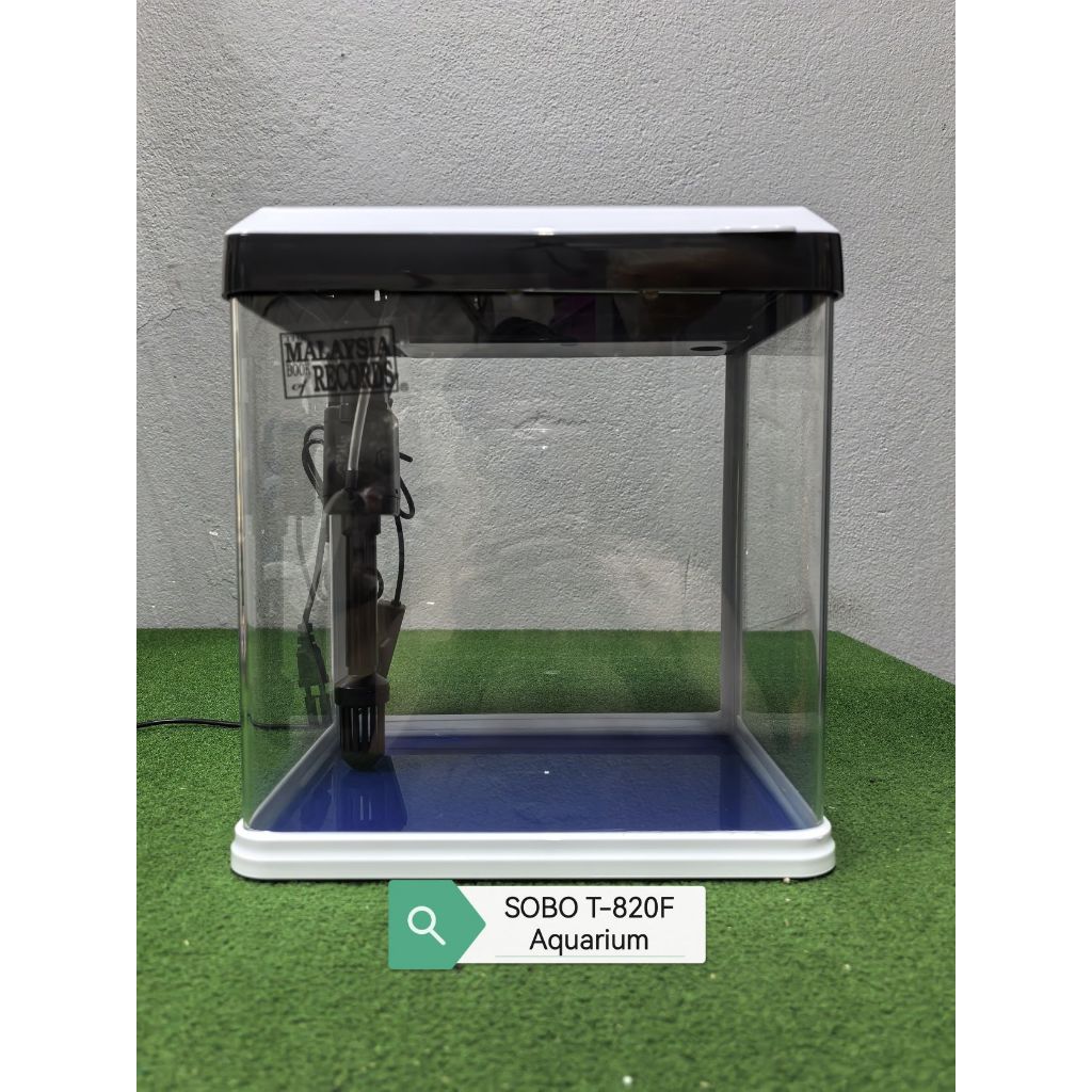 SOBO T-820F Mini Aquarium (White/ Red). Aquarium Ikan Kecil. | Shopee Malaysia