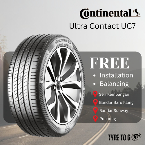 Continental UltraContact UC7 (15 16 17 18 19 Inch) | Shopee Malaysia