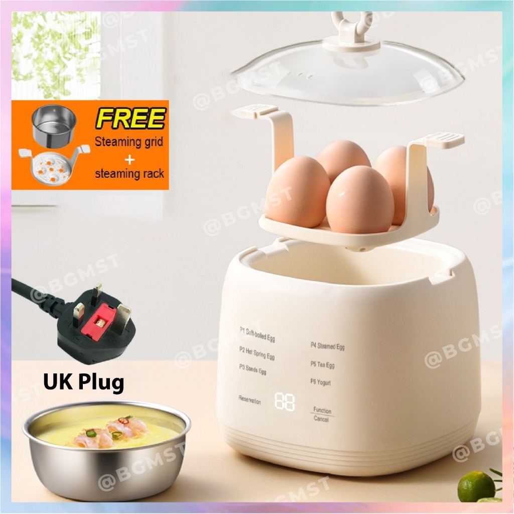 Egg Boiler Egg Steamer Half Boiled Egg Maker Telur Separuh Masak Maker Egg Egg Boiler Egg ...