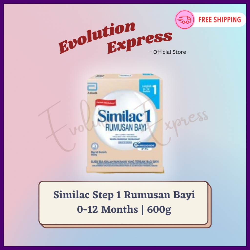 Similac Step 1 Infant Formula (0-12 Months) – DHA & Nutrients for ...
