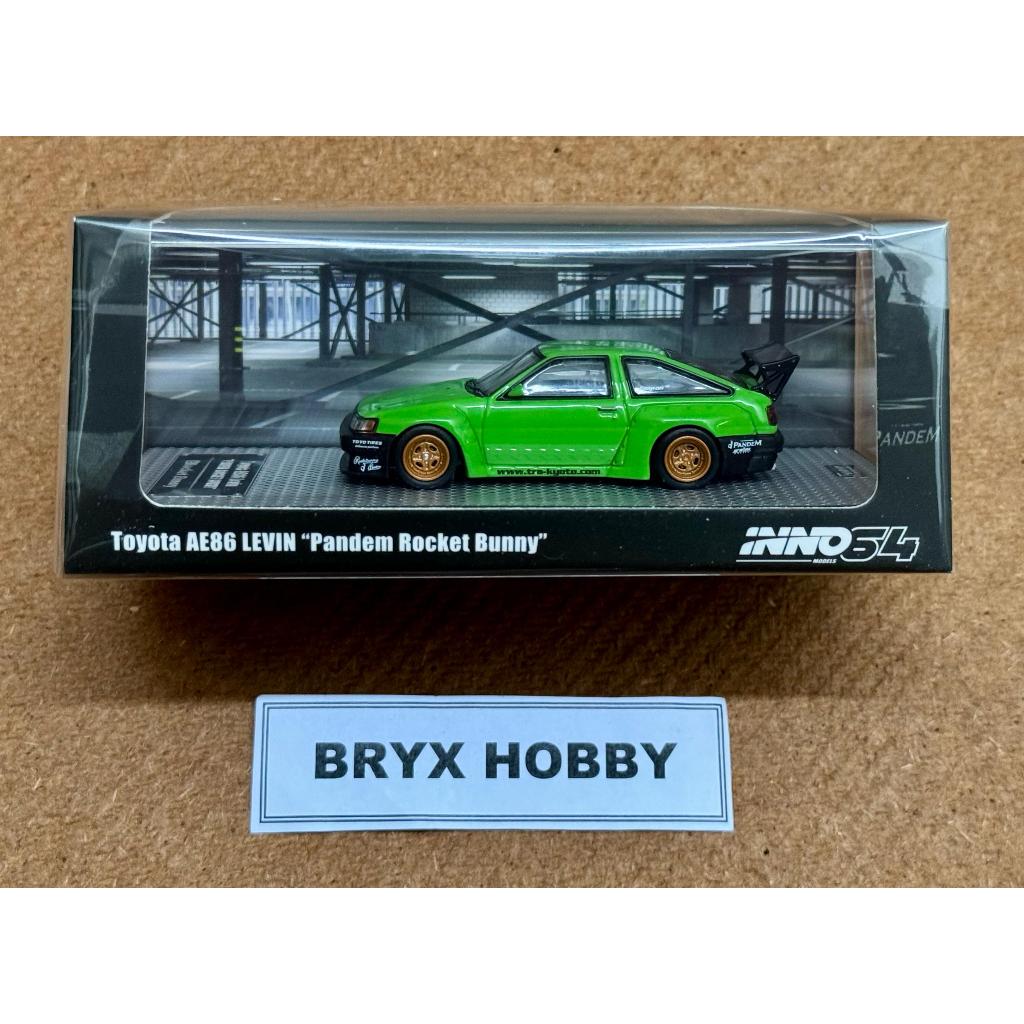 Inno Toyota AE86 Levin Pandem Rocket Bunny #IN64AE86PLGRN Green (1:64 ...