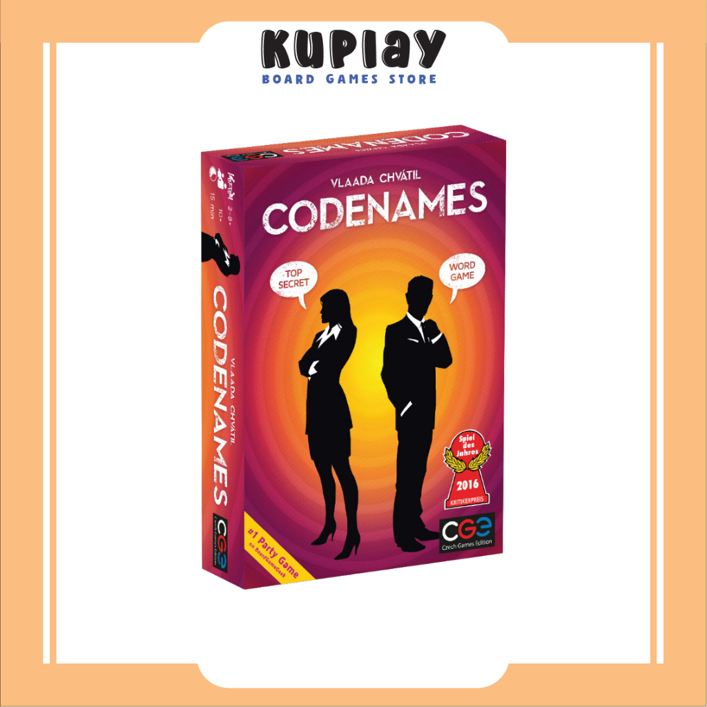 Codenames (Original) Team-Based Word deduction board game | made by ...