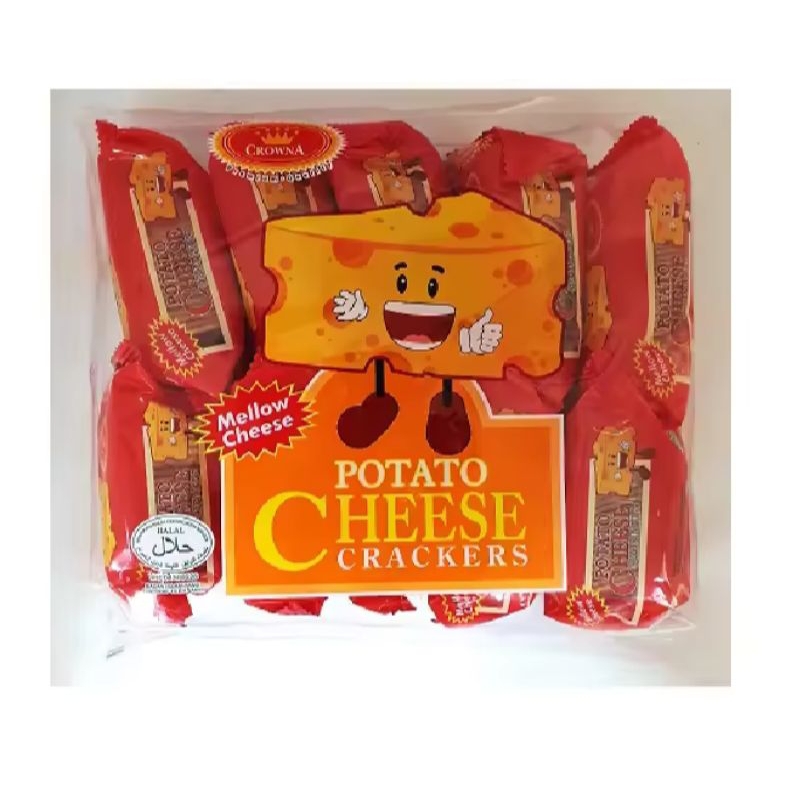 Halal Potato Cheese Crackers 30 pcs | Shopee Malaysia