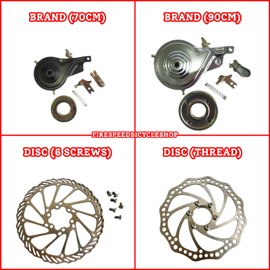 ALLOY / PVC BICYCLE CALIPER BRAKE SET BASIKAL / FIXIE BRAKE SET / FULL ...